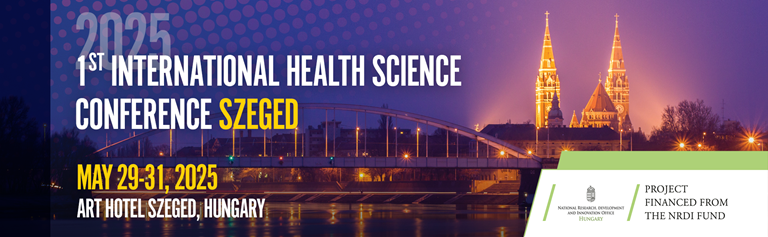 1st International Health Science Conference Szeged - Convention Budapest